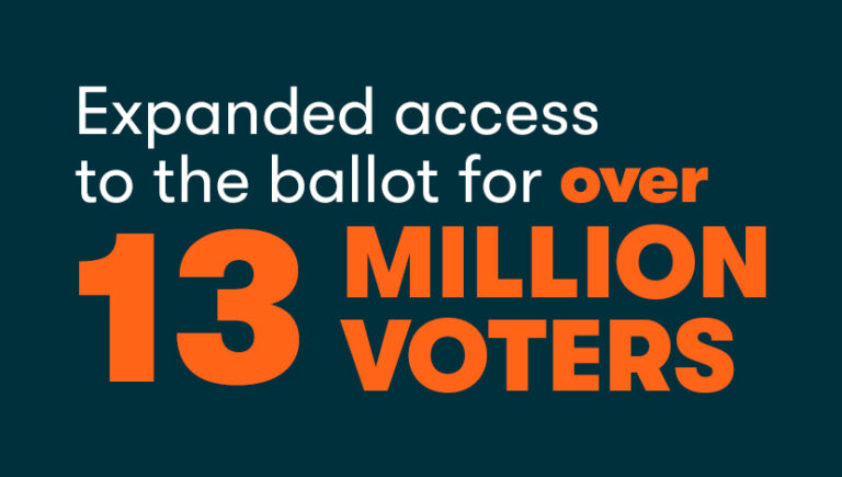 Our Work - All Voting is Local